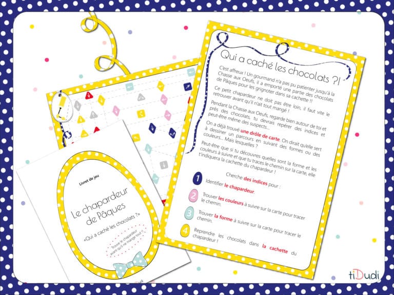 Escape Game de Pâques (à partir de 3 ans) | tiDudi